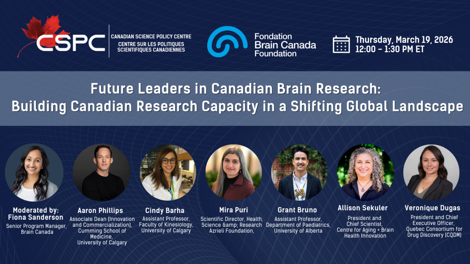 Future Leaders in Canadian Brain Research: Building Canadian Research ...